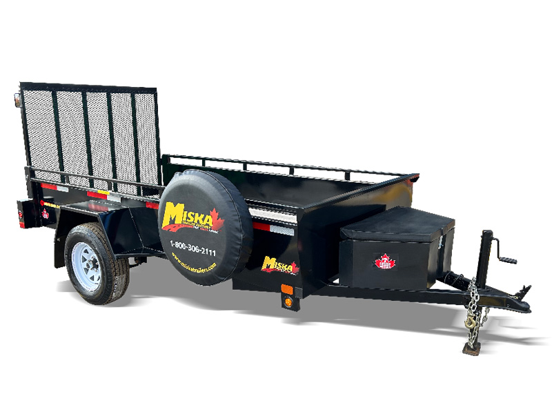 Miska Trailer Factory | 2026 Miska 7 Ton Custom Galvanized Float Trailer