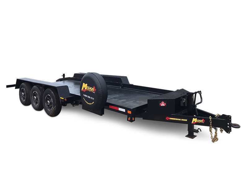 Miska Trailer Factory | 10 Ton Tandem Dually Float Trailer