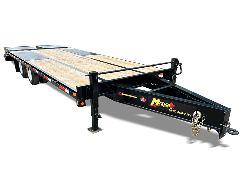 Miska Trailer Factory | 7 Ton Hydraulic Drop Deck Float Trailer