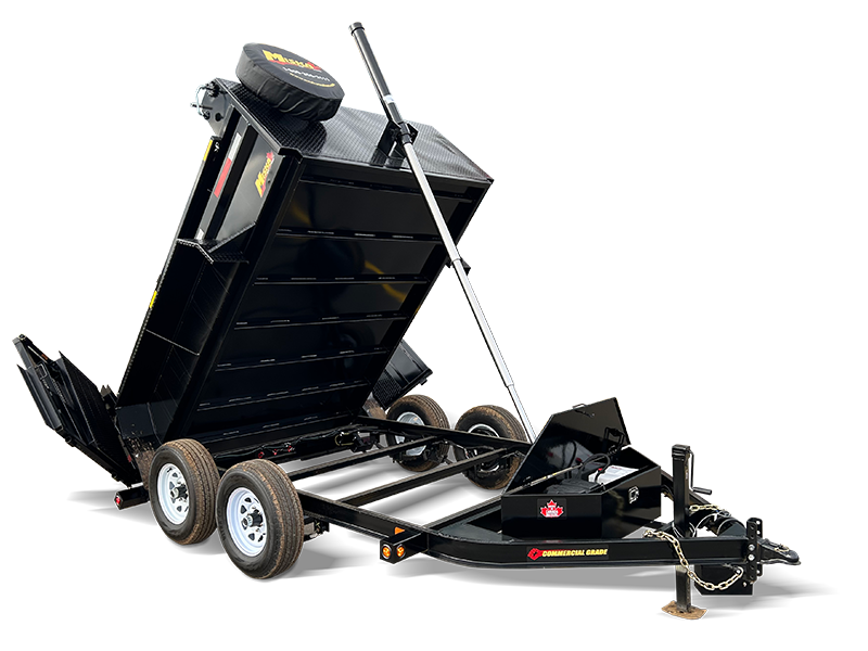 Miska Trailer Factory | Galvanized 12 Ton Tandem Dually Float Trailer